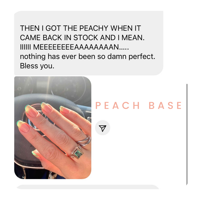 Peach Base – Nail Thoughts