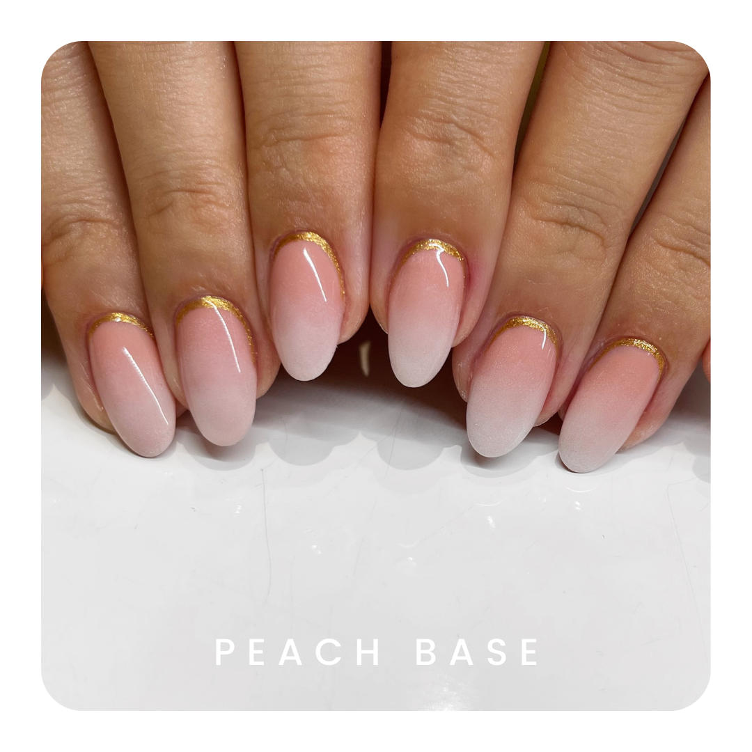 Peach Base: Warm, Neutral Peachy-Brown Gel | Nail Thoughts